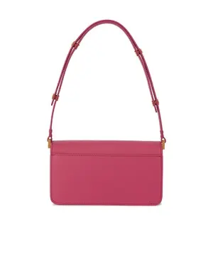Marni Trunk E/w Foldover Top Shoulder Bag