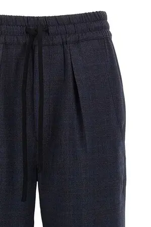 Isabel Marant Étoile Priska Checked Stretch-wool Trousers
