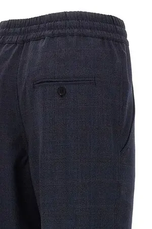 Isabel Marant Étoile Priska Checked Stretch-wool Trousers