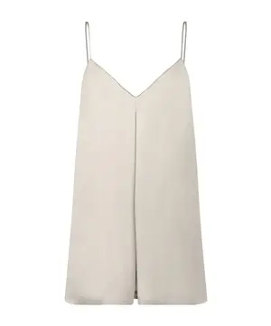 Fabiana Filippi Satin Lingerie Top