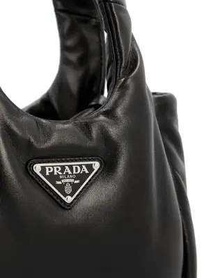 Prada Logo Shoulder Bag