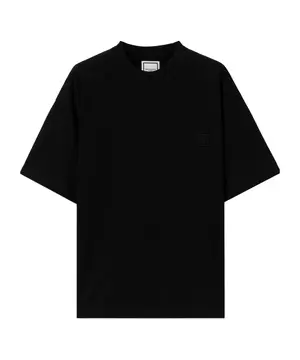 WOOYOUNGMI Logo Patch Floral T-shirt