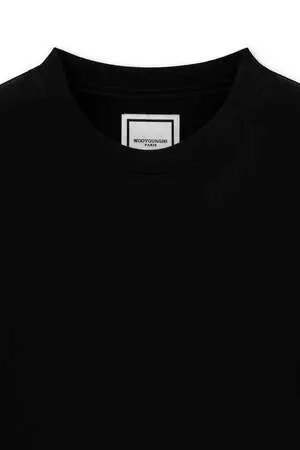 WOOYOUNGMI Logo Patch Floral T-shirt