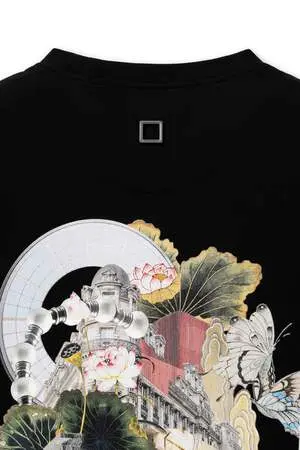 WOOYOUNGMI Logo Patch Floral T-shirt