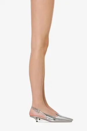 Paris Texas 35mm Slingback Pointed-toe Pumps