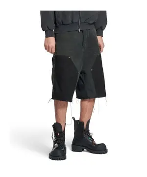 Balenciaga Hummer Lace-up Boots With Charms