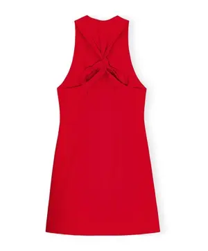 GANNI Twill Suiting Mini Dress