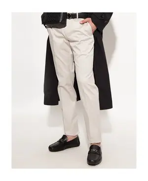FERRAGAMO Logo Detail Loafers - Black