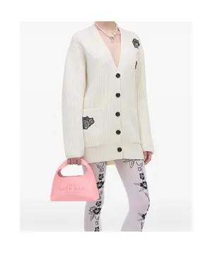 Marc Jacobs Mini Top Handle Bag With Debossed Logo - Pink