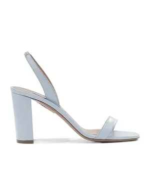 AQUAZZURA Round Toe High Heeled Sandals