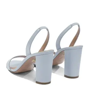 AQUAZZURA Round Toe High Heeled Sandals