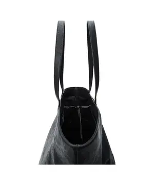 Alexander Wang Large Tote Bag With Tonal Logo - Black