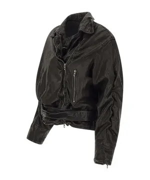 DIESEL® Zip-up Belted Jacket