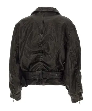 DIESEL® Zip-up Belted Jacket