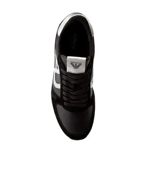 Emporio Armani Lace-up Athletic Sneakers