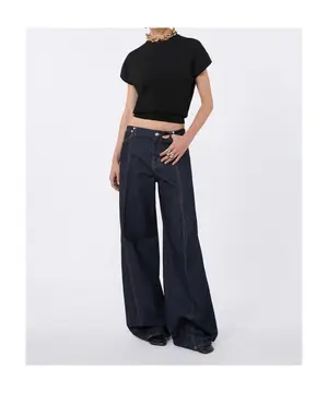 Sportmax Ribbed Round Neck Knit Top