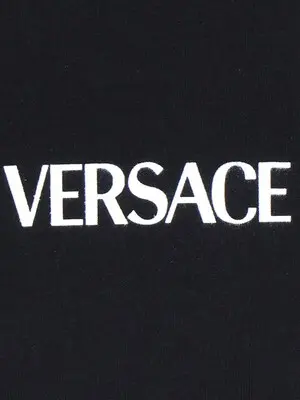 Versace Logo-printed Crewneck T-shirt