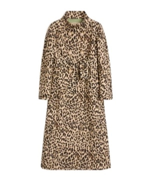 Valentino Garavani Animal Print Double-breasted Coat - No