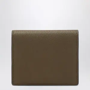 TOTEME T-lock Leather Cardholder - Brown