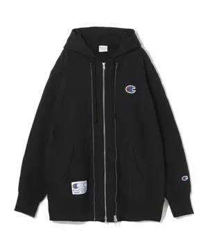 Undercover X Champion Collaboration Zipped Hoodie - Black