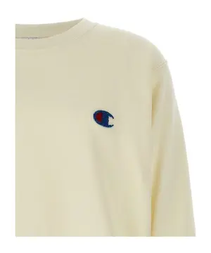 Undercover X Champion Embroidered Crewneck Sweatshirt - Ivory
