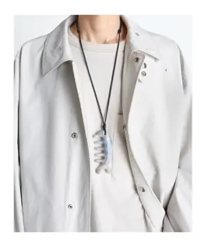 LEMAIRE Beluga Gua Sha Necklace