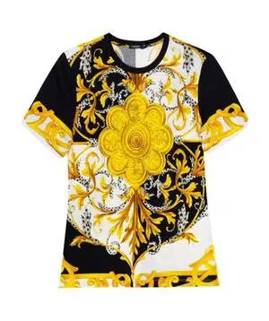 Versace Baroque Print T-shirt