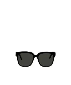 Saint Laurent Square Frame Sunglasses - Black