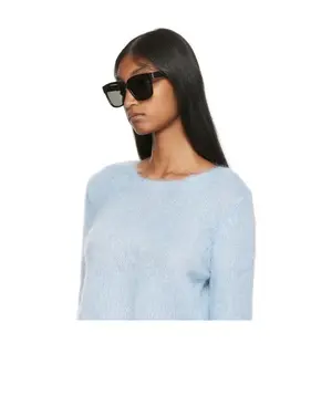 Saint Laurent Square Frame Sunglasses