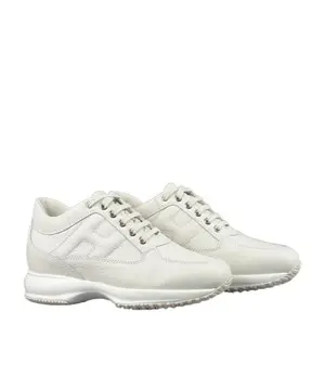 Hogan Interactive Lace-up Sneakers - Gray
