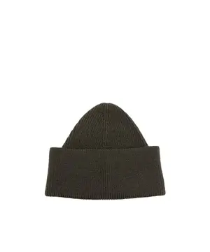 CRAIG GREEN Wool Knit Hat With Silver Hardware