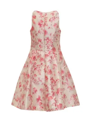 Philosophy Di Lorenzo Serafini Sleeveless Floral Print Balconette Midi Dress