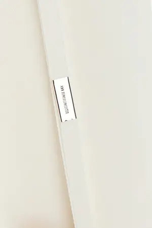 ANN DEMEULEMEESTER Straight Leg Jeans With Front Pleats - White