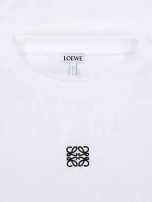 Loewe Long-sleeved Crewneck T-shirt - White