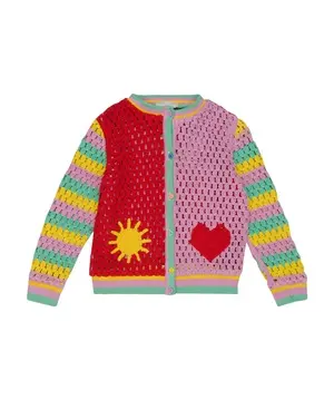Stella McCartney Crochet Sun And Heart Cardigan
