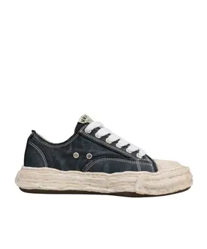 Mihara Yasuhiro Round Toe Sneakers - Black