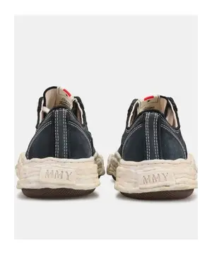 Mihara Yasuhiro Round Toe Sneakers - Black