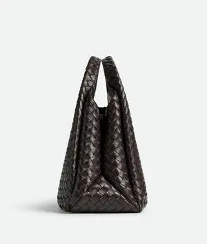 Bottega Veneta Large Campana Intrecciato Shoulder Bag - Soft Candy
