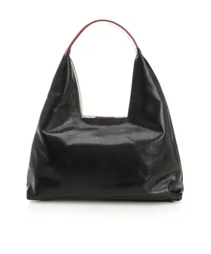 Marni Logo Lettering Mini Shoulder Bag - Black