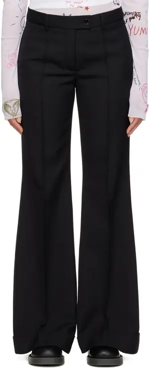 Acne Studios Mid-rise Flared Trousers
