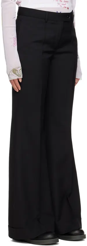 Acne Studios Mid-rise Flared Trousers