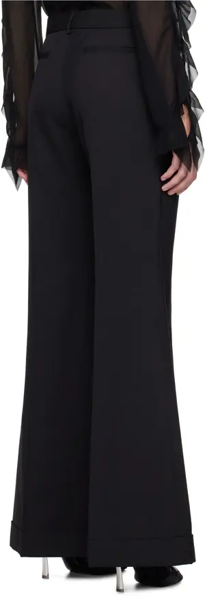 Acne Studios Mid-rise Flared Trousers