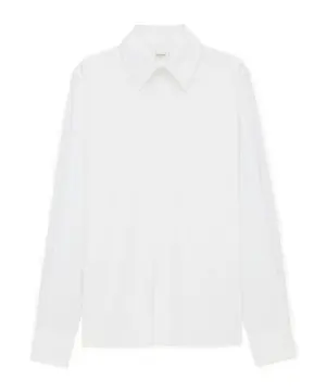 Saint Laurent Cassandre Button-up Shirt - White