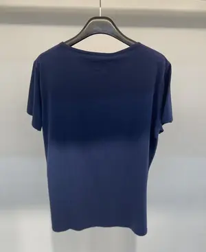Sportmax Round Neck Embellished T-shirt - Blue