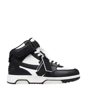 Off-White Out Of Office High-top Sneakers - Black