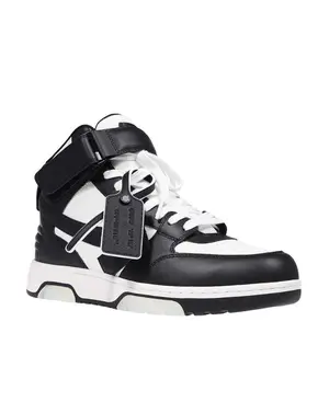 Off-White Out Of Office High-top Sneakers - Black