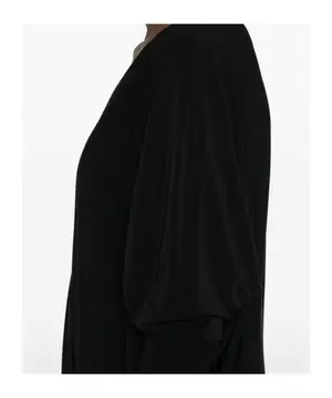 Norma Kamali V-neck Maxi Dress With Dolman Sleeves