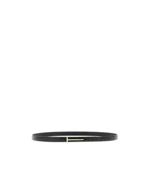 TOM FORD Leather Belt - Black