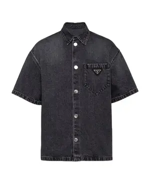 Prada Denim Shirts For Men
