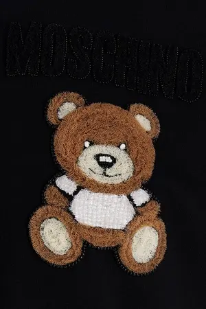 Moschino Teddy Bear Embellished T-shirt Dress